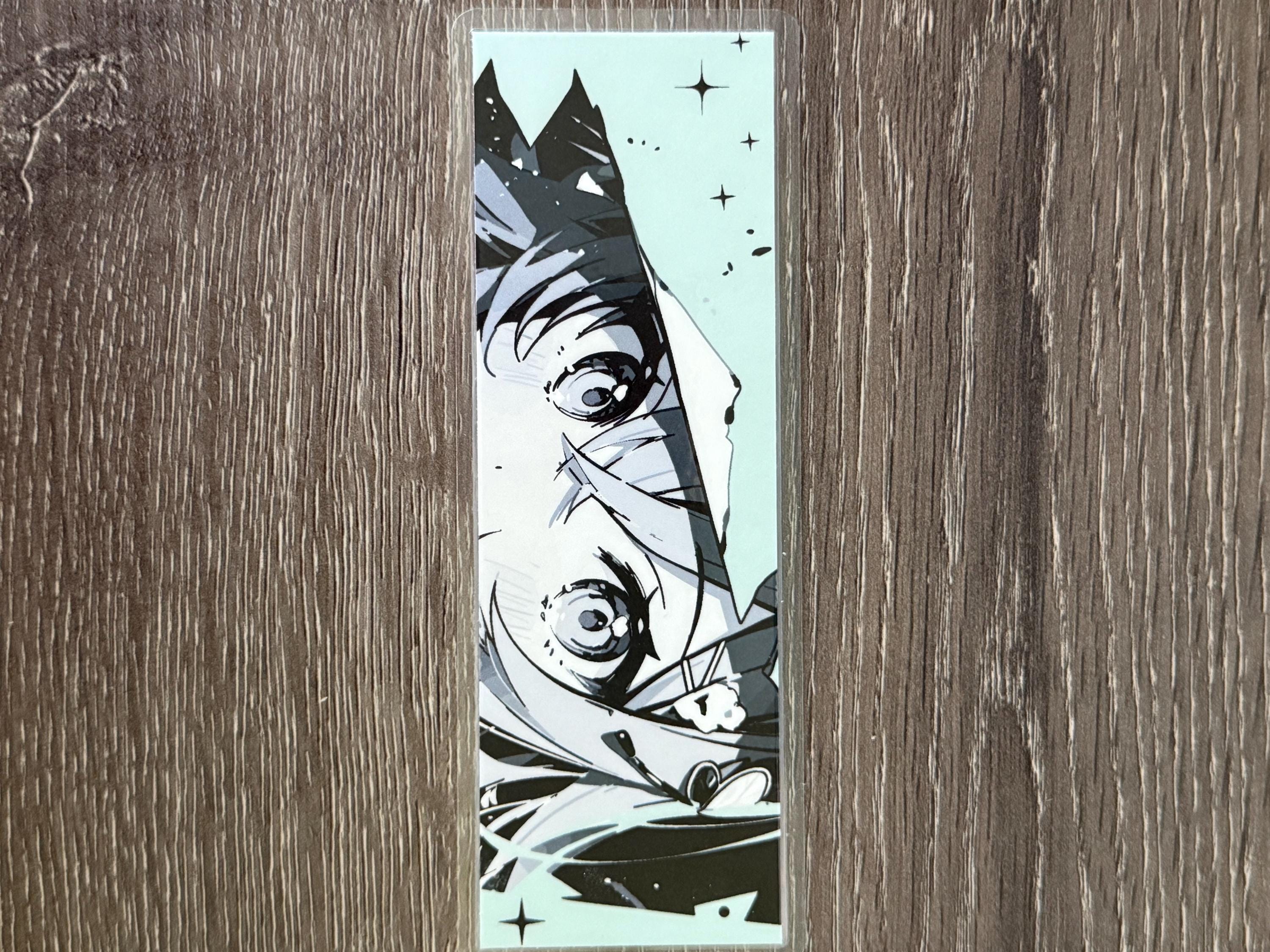 Anime Bookmark, laminated cardstock bookmarks, Book Lover – Prints ...